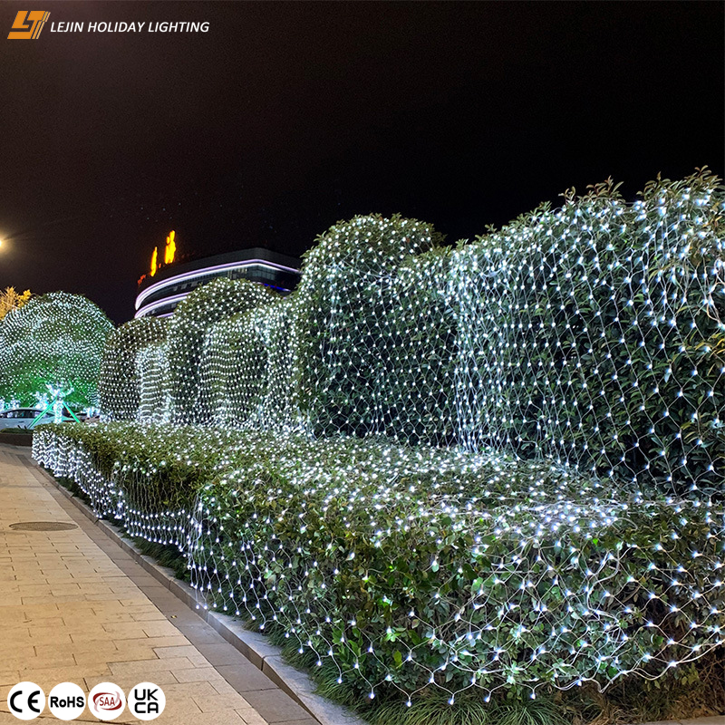 Customizable white net light led for holiday outdoor decoration - lighting