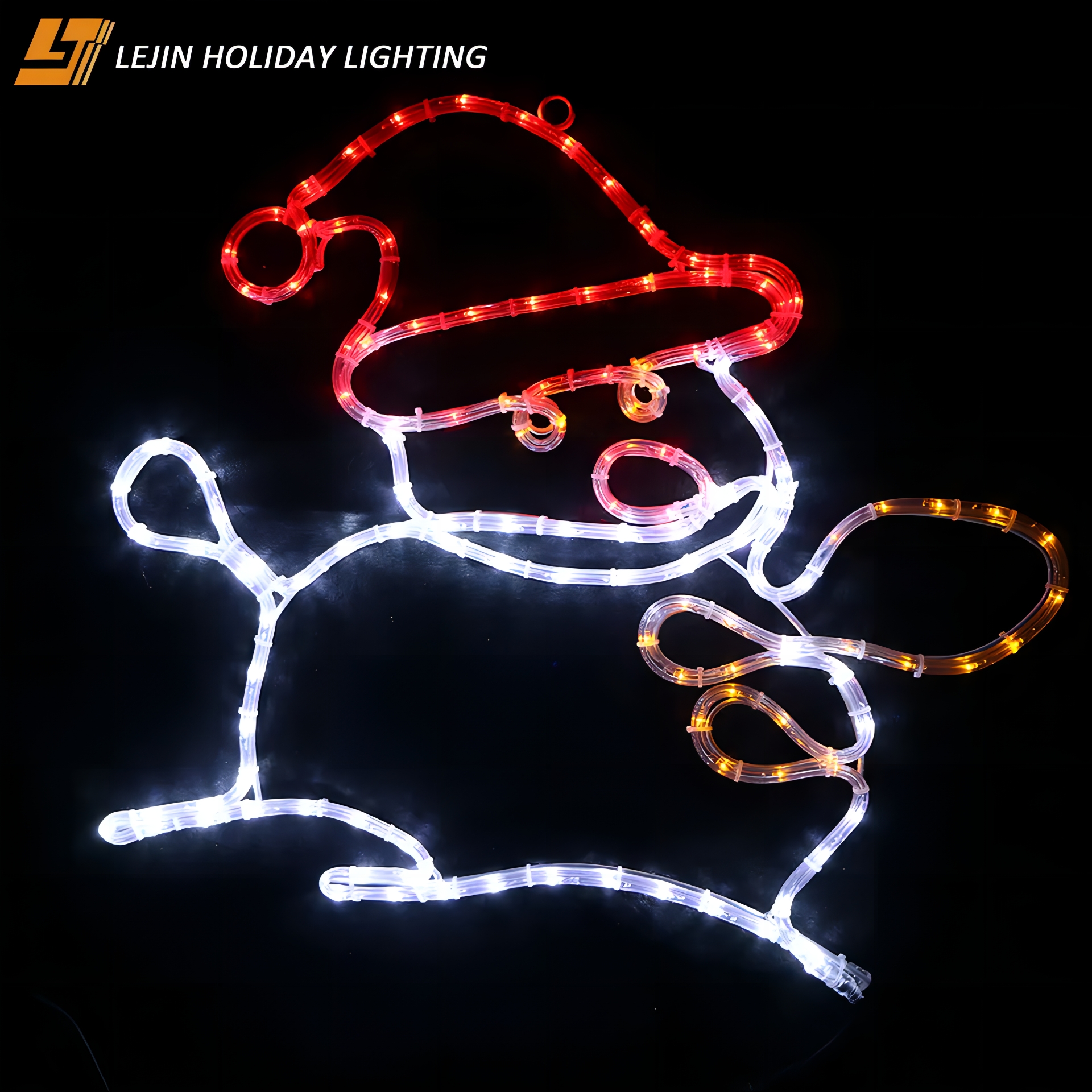 Christmas decoration 2D snowman motif lights for party lighting - lighting