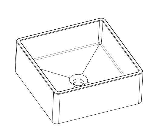 Italian Style Luxury Contemporary Stone Resin Vessel Sink Modern Art ...