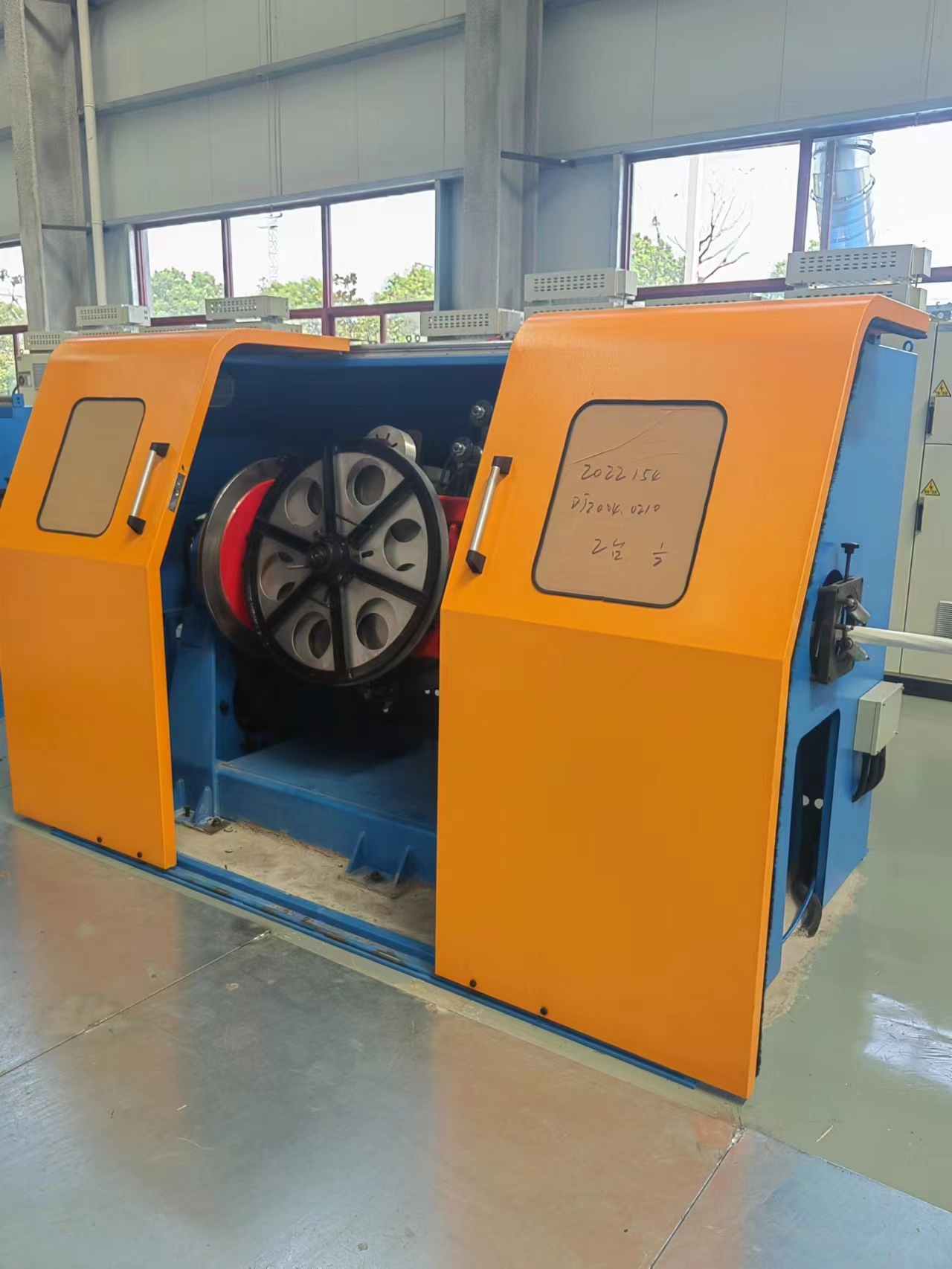 Tangential Steel Tape Armoring Machine - Cable Machinery