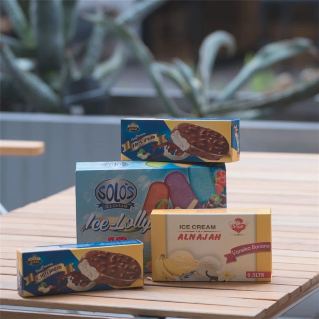 paper ice cream board boxes for ice cream novelties packaging with ...