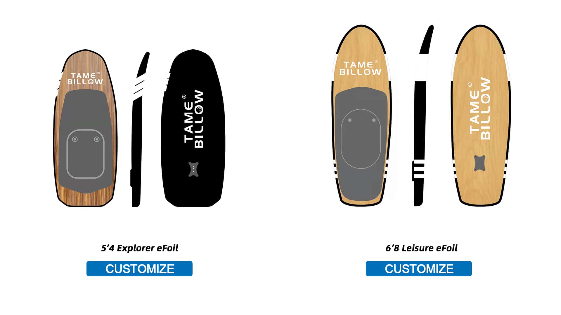 Electric Foil Board Full Carbon E-Foil Surf 45*55KM/h hydrofoil with ...